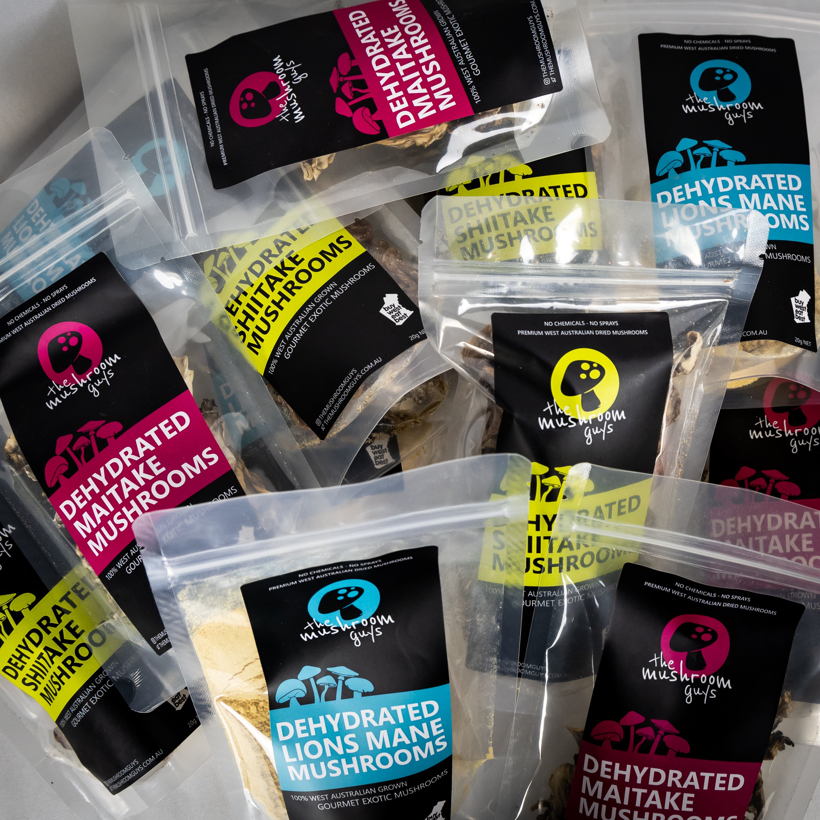 Mushroom Powders & Dehydrated Gourmet Mushrooms – The Mushroom Guys